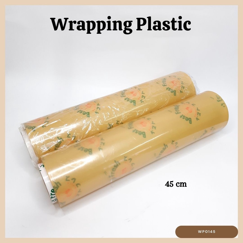 Jual Wrapping Plastic / Plastik Wrap Best Fresh 45 CM / WP0145 | Shopee ...