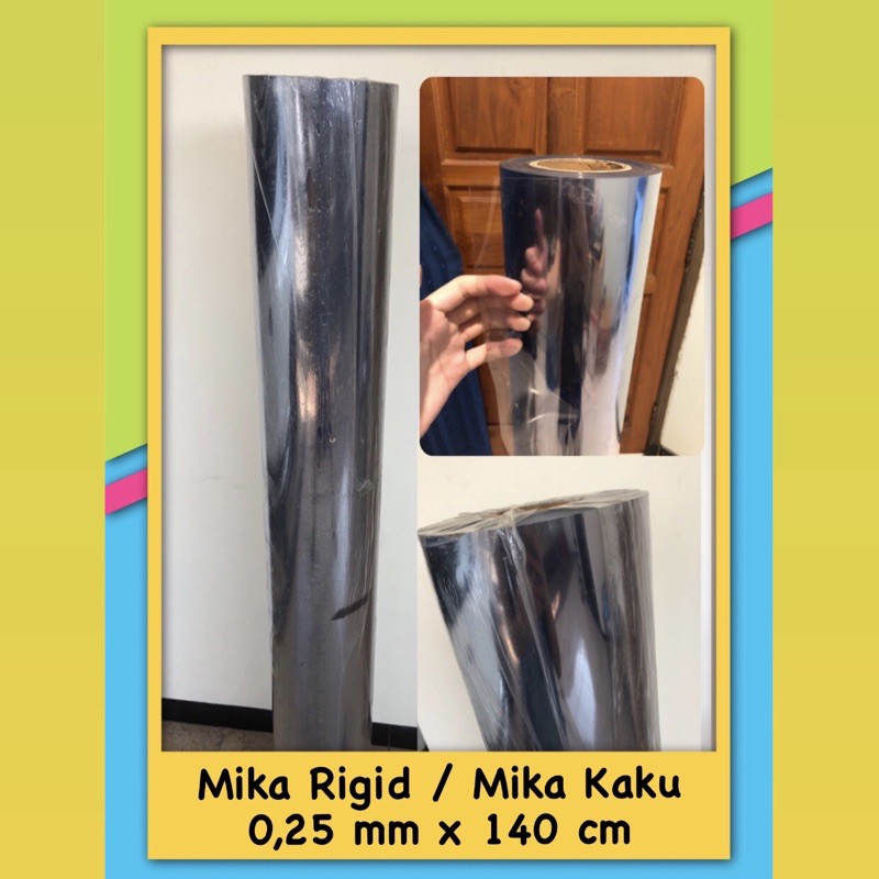 Jual Mika Kaku 0,25 mm x 140cm Rigid Meteran Seserahan Souvenir Hantaran 0.25 025 0,25mm Plastik ...