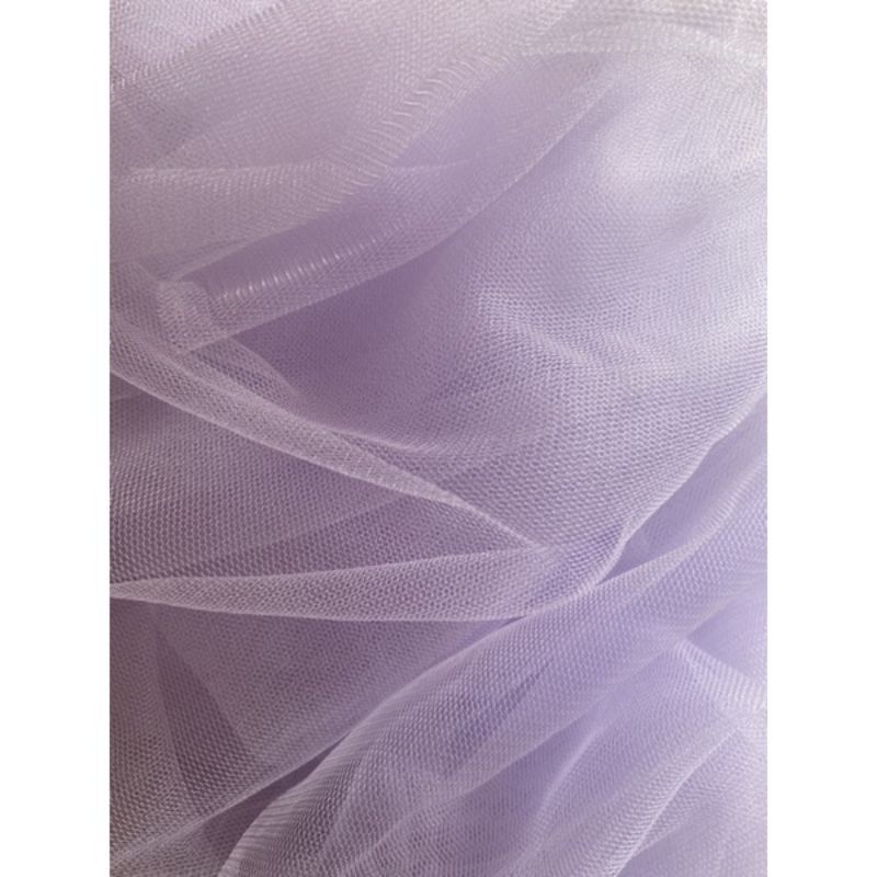 Jual Kain tile polos bahan tulle polos lembut premium untuk latar ...