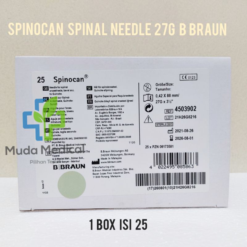 Harga Spinal Needle Terbaru Januari 2024 |BigGo Indonesia