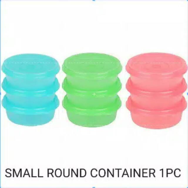 Jual Small Round Container (1pc) | Shopee Indonesia