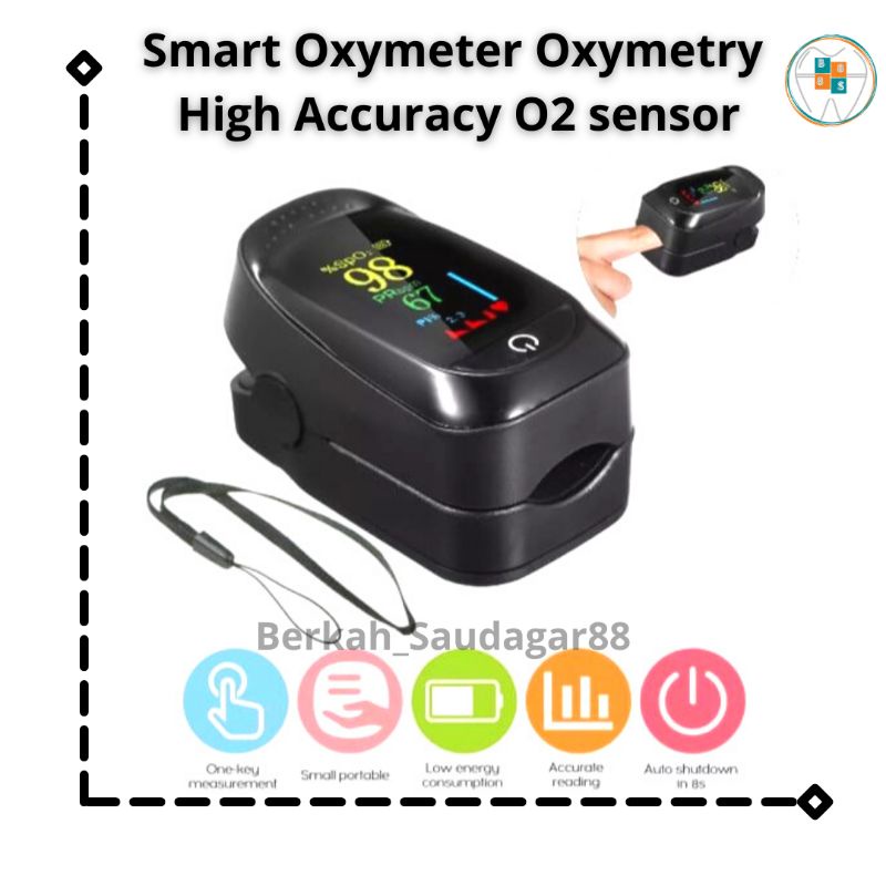Jual Smart Oxymeter Oxymetry High Accuracy O2 sensor | Shopee Indonesia