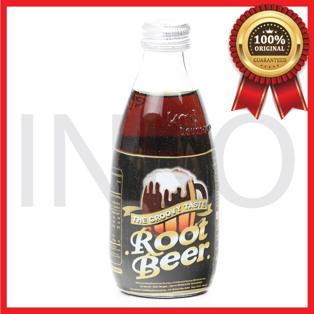 Jual ROOT BEER THE GROOVY TASTE BOTOL KACA 250ML | Shopee Indonesia