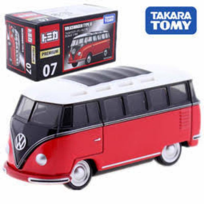 Jual TOMICA PREMIUM VOLKSWAGEN TYPE II TAKARA TOMY VW T2 BUS DIECAST ...