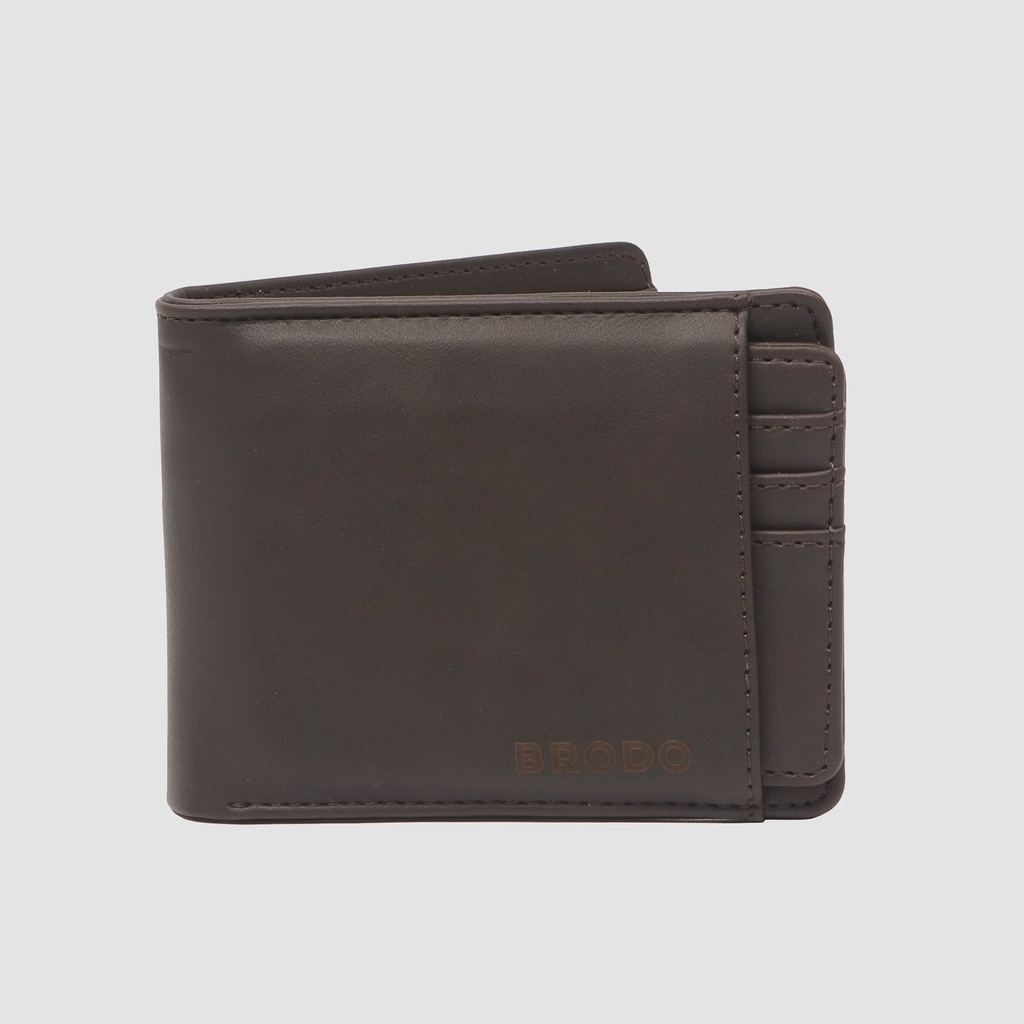 Jual Brodo - Dompet Poka Wallet Brown | Shopee Indonesia