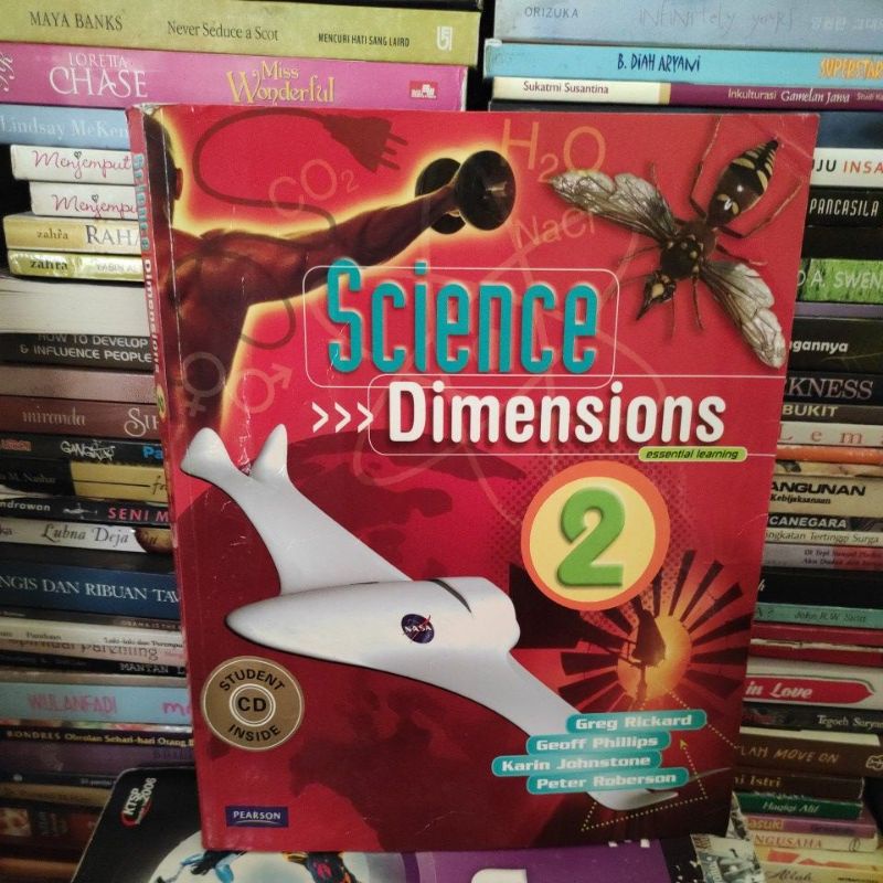 Jual Buku Science Dimensions 2 - Bonus CD - Greg Rickard - Original ...
