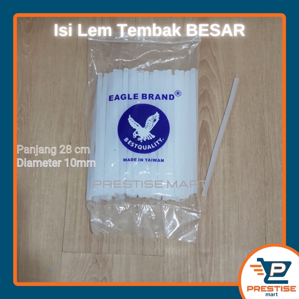 Jual ISI LEM TEMBAK BESAR 10 Btg Refill glue gun stick lem bakar lem ...