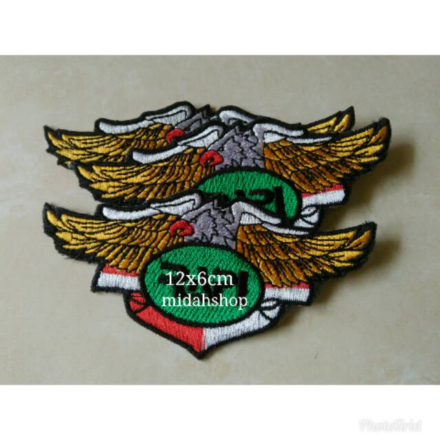 Jual Logo RAPI WINGS Bordir 12x6cm | Shopee Indonesia