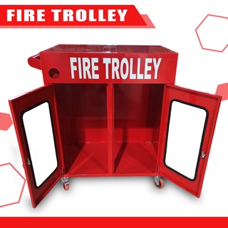 Jual Fire Trolley / Troli APAR / Trolley Fire Extinguisher / Lemari ...
