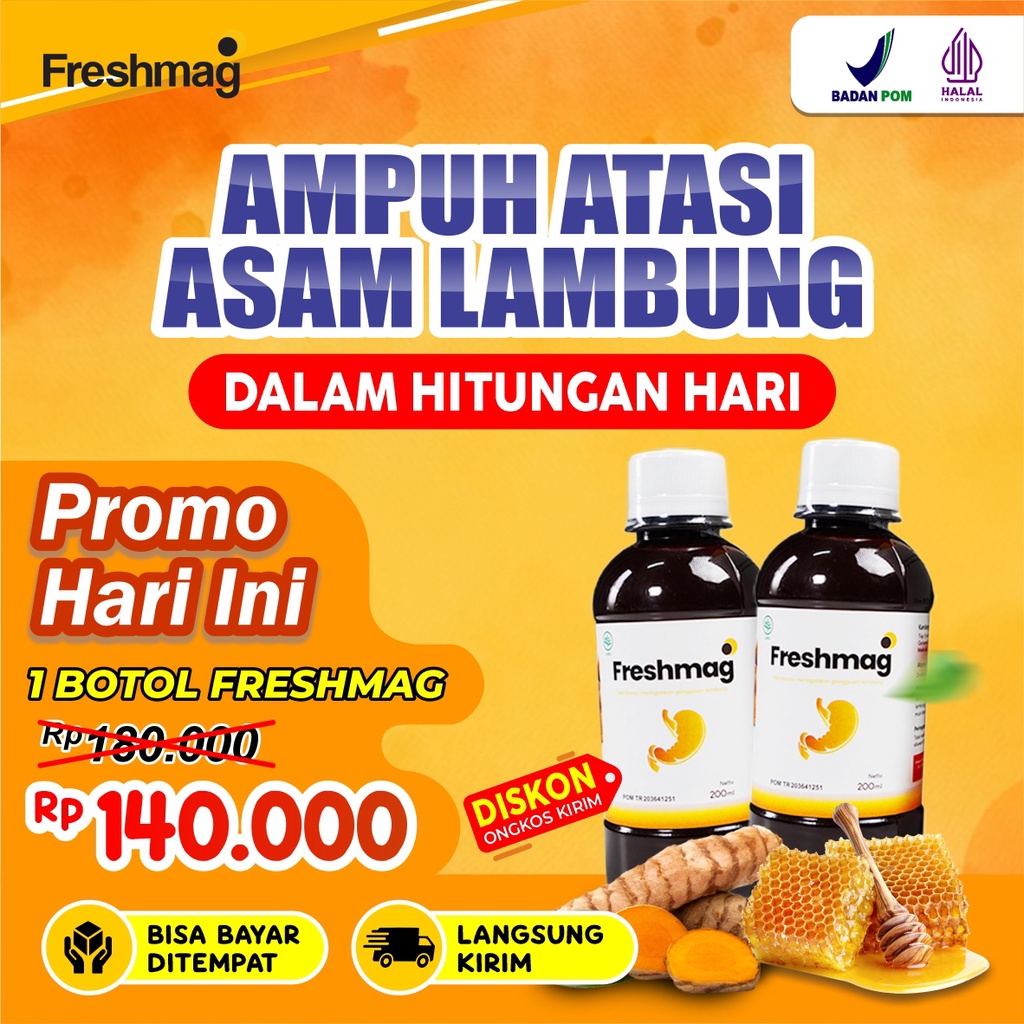 Jual Freshmag Original - Madu Atasi Masalah Asam Lambung | Shopee Indonesia