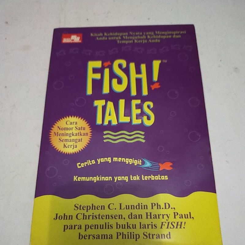 Jual ORIGINAL FISH TALES KISAH KEHIDUPAN NYATA YANG MENGISPIRASI ANDA ...