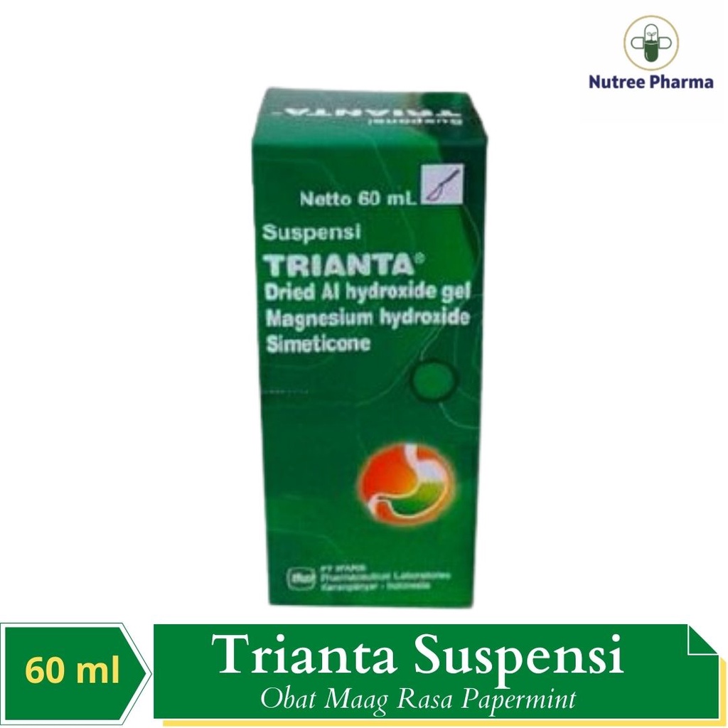Jual TRIANTA SUSPENSI 60 ML - OBAT MAAG | Shopee Indonesia
