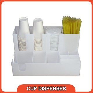 Jual Rak Akrilik Paper Cup Sederhana Complete Model C | Shopee Indonesia