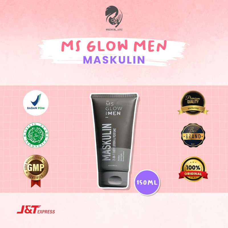 Jual MASKULIN MEN ( 2 in 1 Lotion dan parfum ) | Shopee Indonesia
