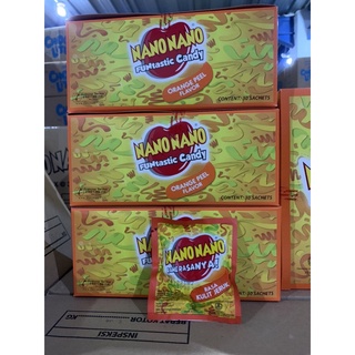 Jual Permen Nano Nano Rasa Kulit Jeruk Kemasan 1 box isi 30 Bungkus ...
