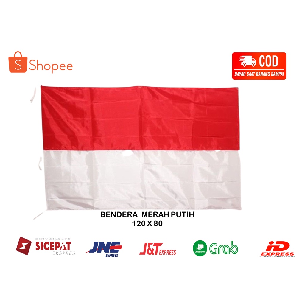 Jual Bendera 120 Bendera sedang Bendera Kemerdekaan Indonesia | Shopee ...