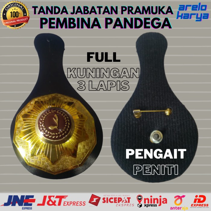 Jual TANJAB PEMBINA PANDEGA TUMPUK TANDA JABATAN PRAMUKA | Shopee Indonesia