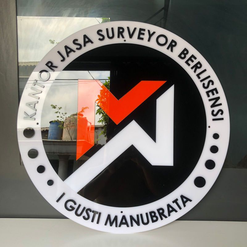 Jual Sign age akrilik / Plang toko akrilik ukuran 40x40 Indonesia ...