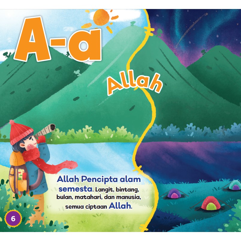 Buku Anak - Mengenal Allah Mencintai Islam A to Z | pgmall