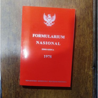 Jual BUKU FORMULARIUM NASIONAL Edisi Kedua TERLARIS | Shopee Indonesia