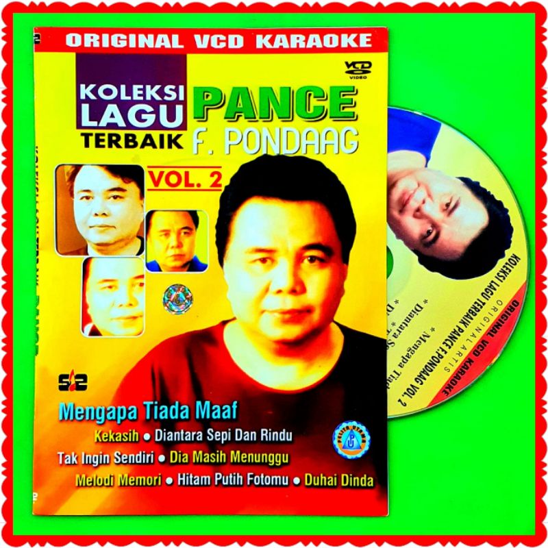 Jual KASET ASLI ORIGINAL LAGU PANCE F PONDANG-BISA BUAT KARAOKE-VOCAL ON OF AKTIF-LAGU KARAOKE ...