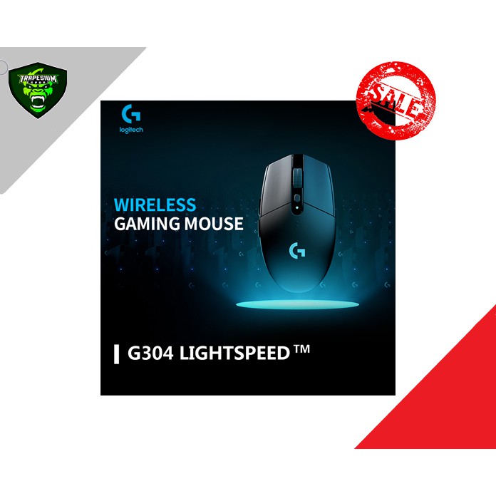 Jual Logitech G304 Wireless Gaming Mouse Hero Sensor Indonesia|Shopee ...