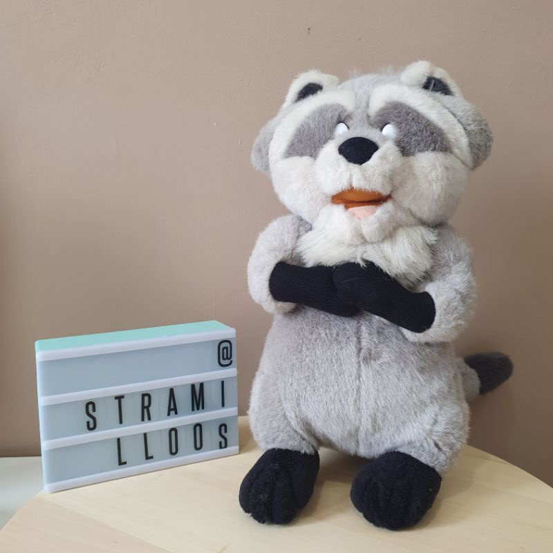 Jual BONEKA MEEKO RACOON POCAHONTAS ORIGINAL BY DISNEY | Shopee Indonesia