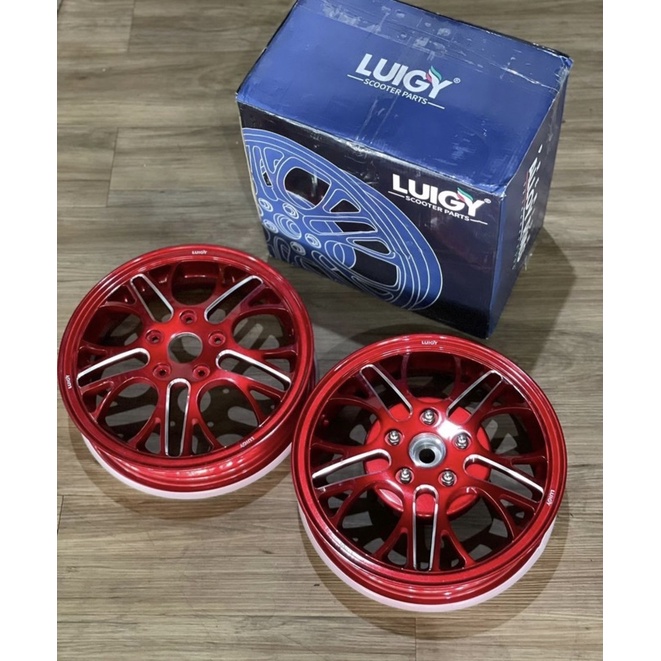Jual Velg Cnc Luigy Racing CS03 Model Marus Red Series Velg Luigy Merah ...