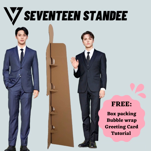 Jual STANDEE SEVENTEEN REAL SIZE / STANDEE KPOP / YOURSTANDEE | Shopee ...