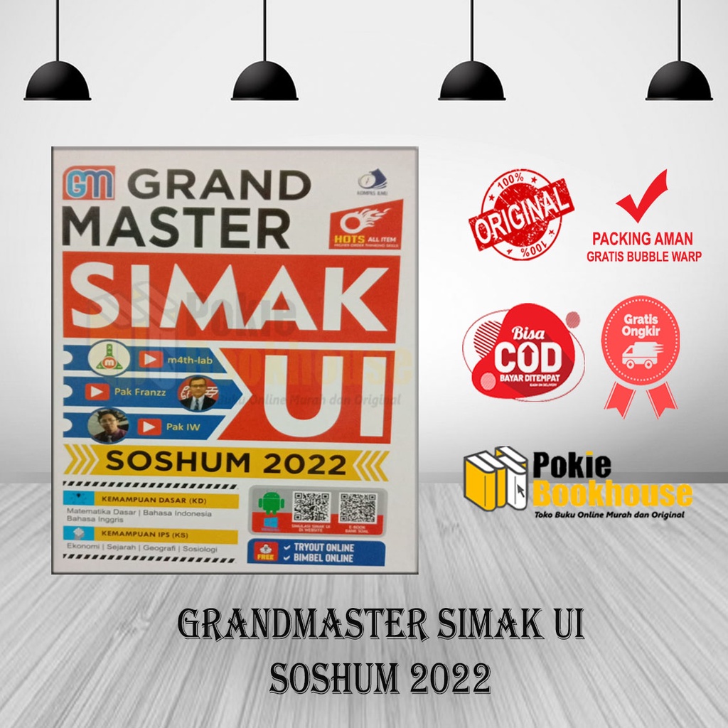 Jual BEST SELLER ORIGINAL GRANDMASTER SIMAK UI SOSHUM 2022 - KOMPAS ILMU | Shopee Indonesia