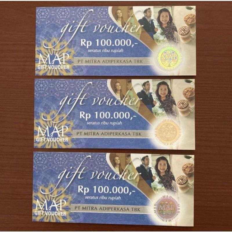 Jual Voucher MAP Biru Vocer Murah 100rb Ready 100000 Digimap Shopee
