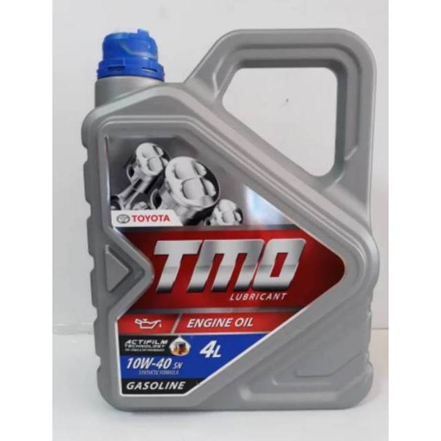 Jual Toyota Oil Motor (TMO) SAE 10W-40 Galon 4 Liter | Shopee Indonesia