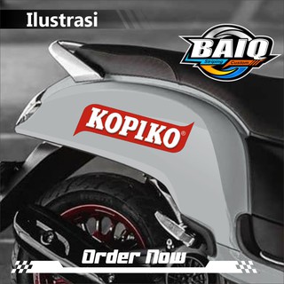 Jual STRIPING STICKER SCOOPY LOGO KOPIKO/STICKER LOGO KOPIKO Indonesia ...