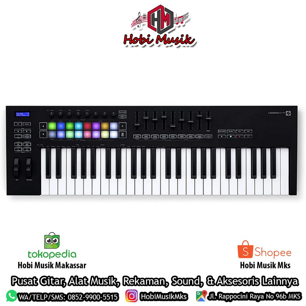 Jual Midi Controller Novation Launchkey 49 Mark iii Original - Harga ... Jual Midi Controller Novation Launchkey 49 Mark iii Original - Harga ...