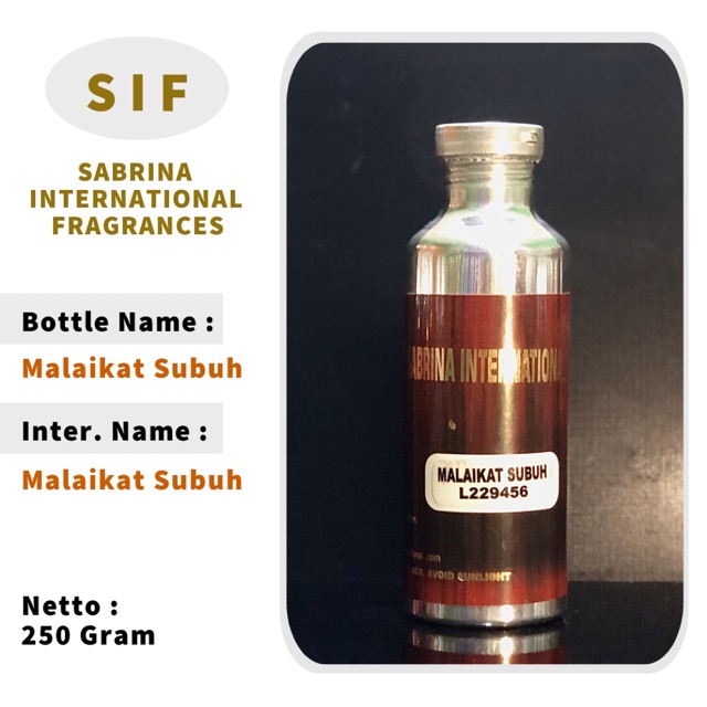 Jual Bibit Parfum MALAIKAT SUBUH by SIF (Sabrina International ...