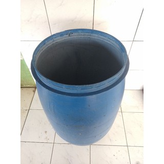 Jual Tong Drum Plastik Biru Serba Guna 150 Liter | Shopee Indonesia