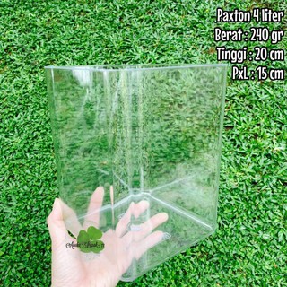 Jual Gojek Toples acrylic PAXTON 2 liter 4 liter soliter solitaire ...
