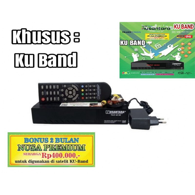 Jual RECEIVER TRANSVISION NUSANTARA KU BAND | Shopee Indonesia