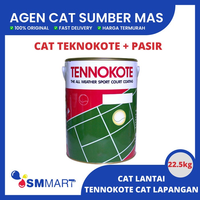 Jual TENNOKOTE CAT LAPANGAN/ CAT LANTAI KASAR /TNK 1000WA - PAIL/22.5KG ...