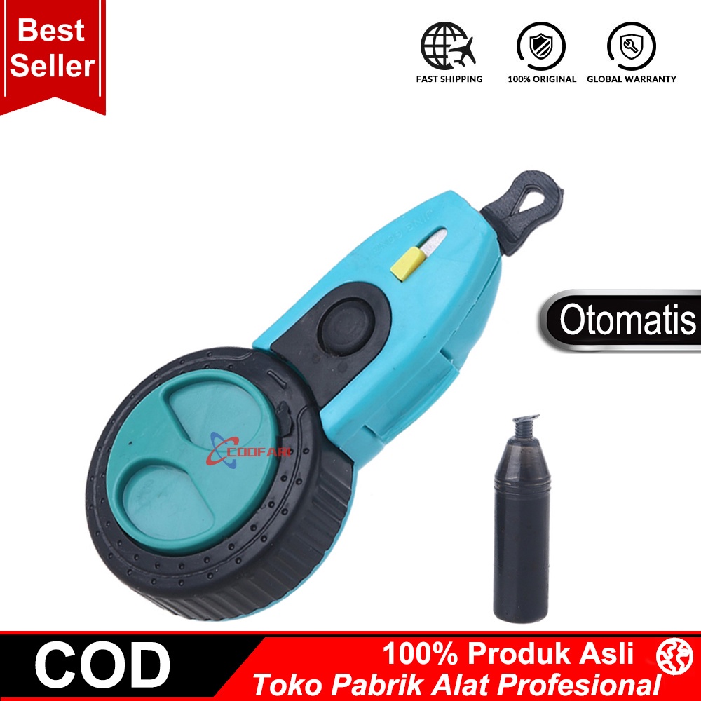 Jual Sipatan Lot Benang Tajima 30m / Penggaris Benang Import Murah ...