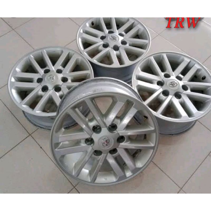 Jual Velg pelek mobil second original Toyota Fortuner Ring 17 | Shopee Indonesia