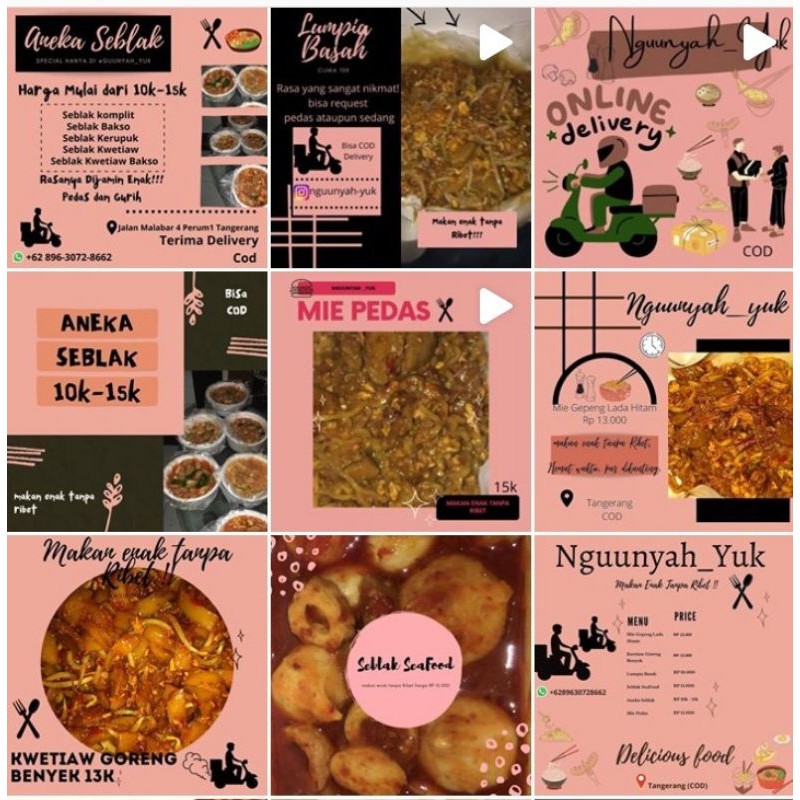 Jual DESIGN IG FEED | Shopee Indonesia