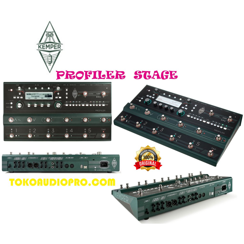 Jual Kemper Profiler Stage Floorboard Amp Profiler | Shopee Indonesia