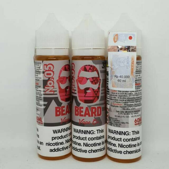Jual Beard No.05 60ml 3mg NY Style Cheesecake with Strawberry | Shopee ...