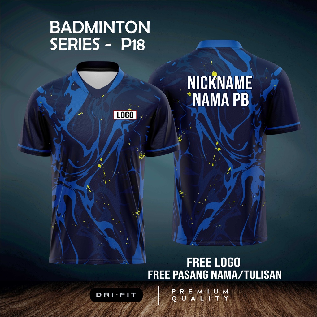 Jual JERSEY KAOS BADMINTON BULUTANGKIS 2022 P18 - BISA CUSTOM NAMA DAN ...