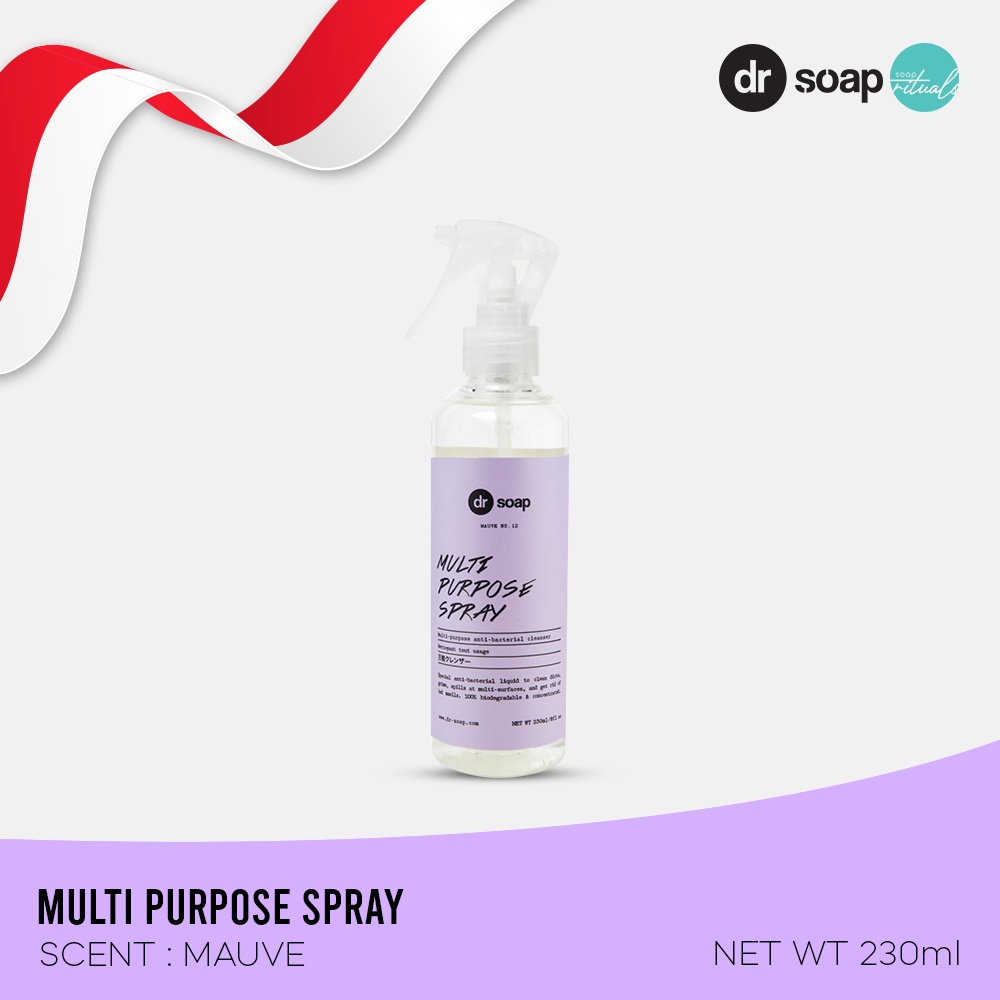 Jual dr soap Multi Purpose Spray 230ml (Mauve) | Shopee Indonesia