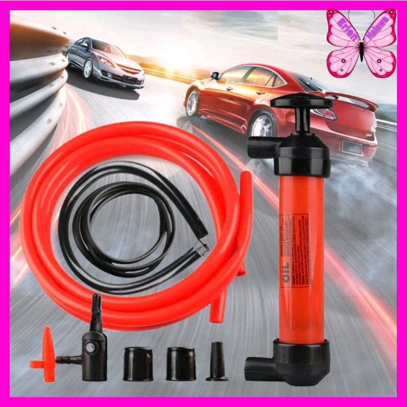 Jual SIPHON pompa Tangan Transfer Oli Bensin Mobil Oil Extractor Sucker ...