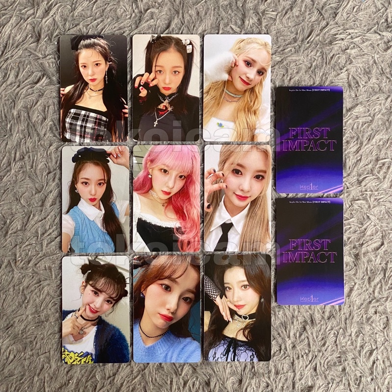 Jual Photocard KEP1ER First Impact Selfie ver Wadada | Yujin Bahiyyih Hikaru Yeseo Chaehyun ...