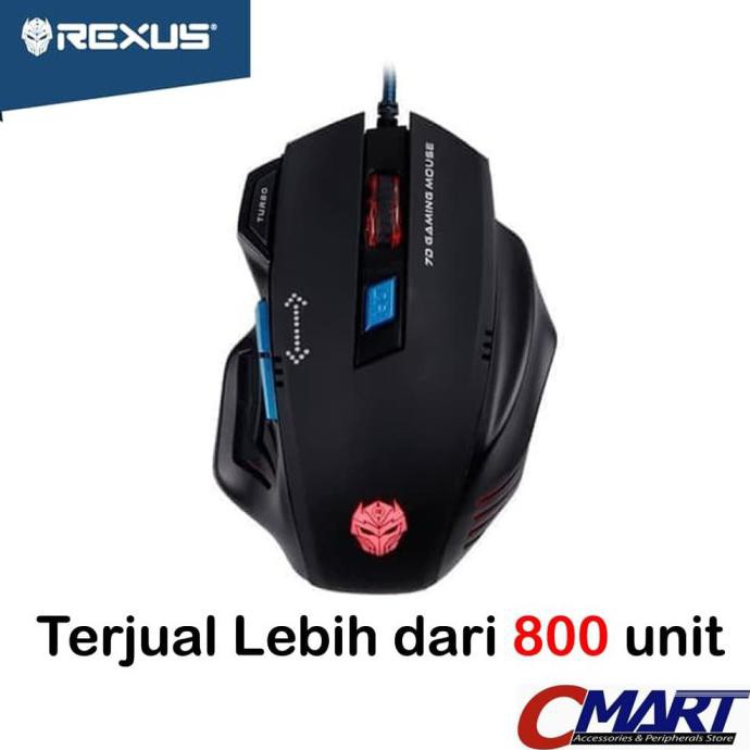 Jual Rexus Rxm-G7 Elite 2400Dpi Laser Sensor Gaming Mouse Gamers Game ...