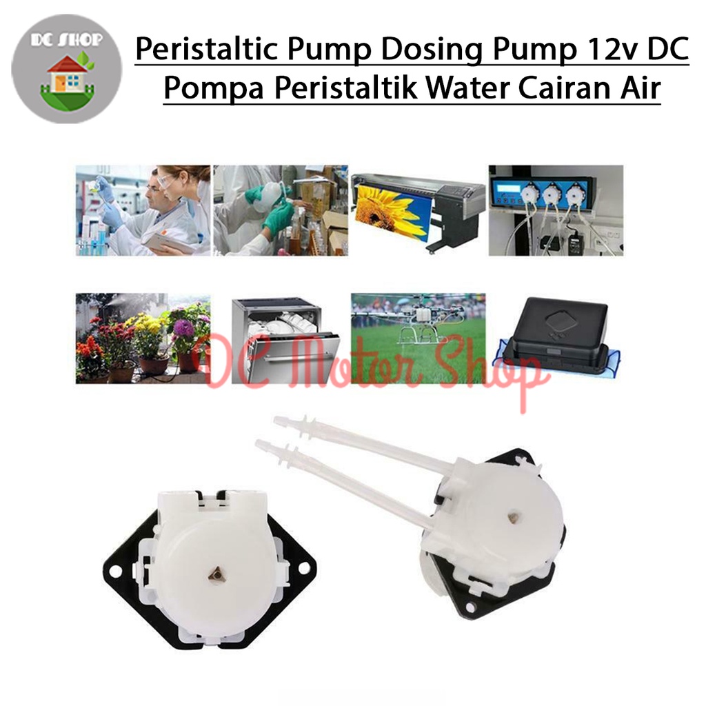 Jual Peristaltic Pump Dosing Pump 12v DC Pompa Peristaltik Water Pompa Air | Shopee Indonesia